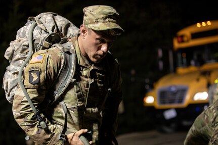 2021 U.S. Army Reserve Best Warrior Competition - Ruck March