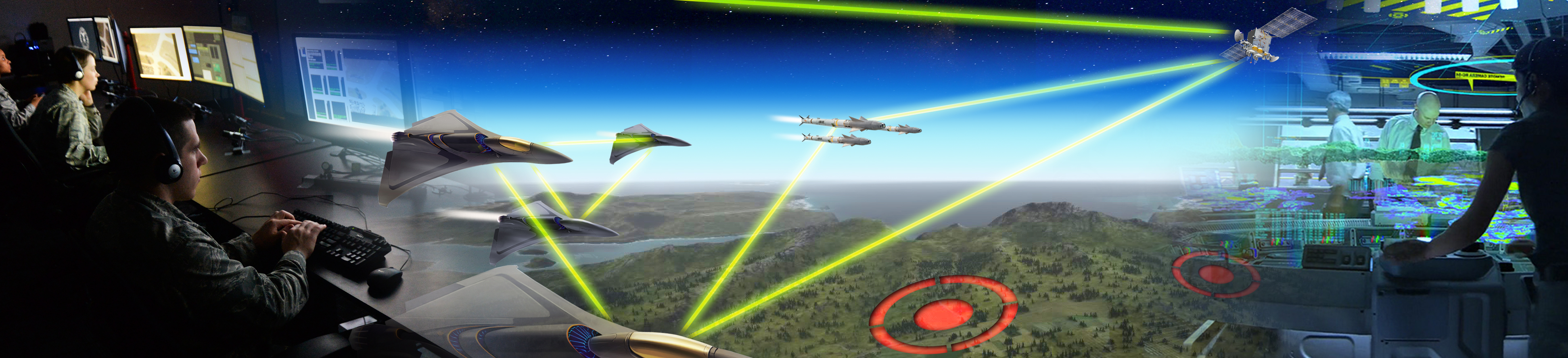 Skyborg: Rise of the Autonomous Wingmen > > Display