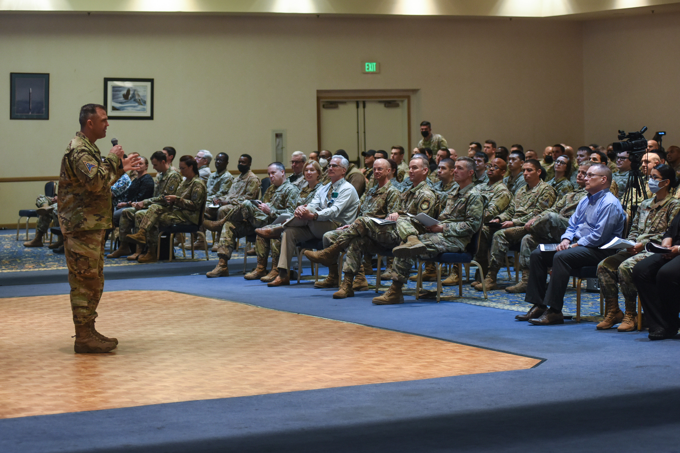 Col. Mastalir hosts final Commander's Call and First as Space Launch ...