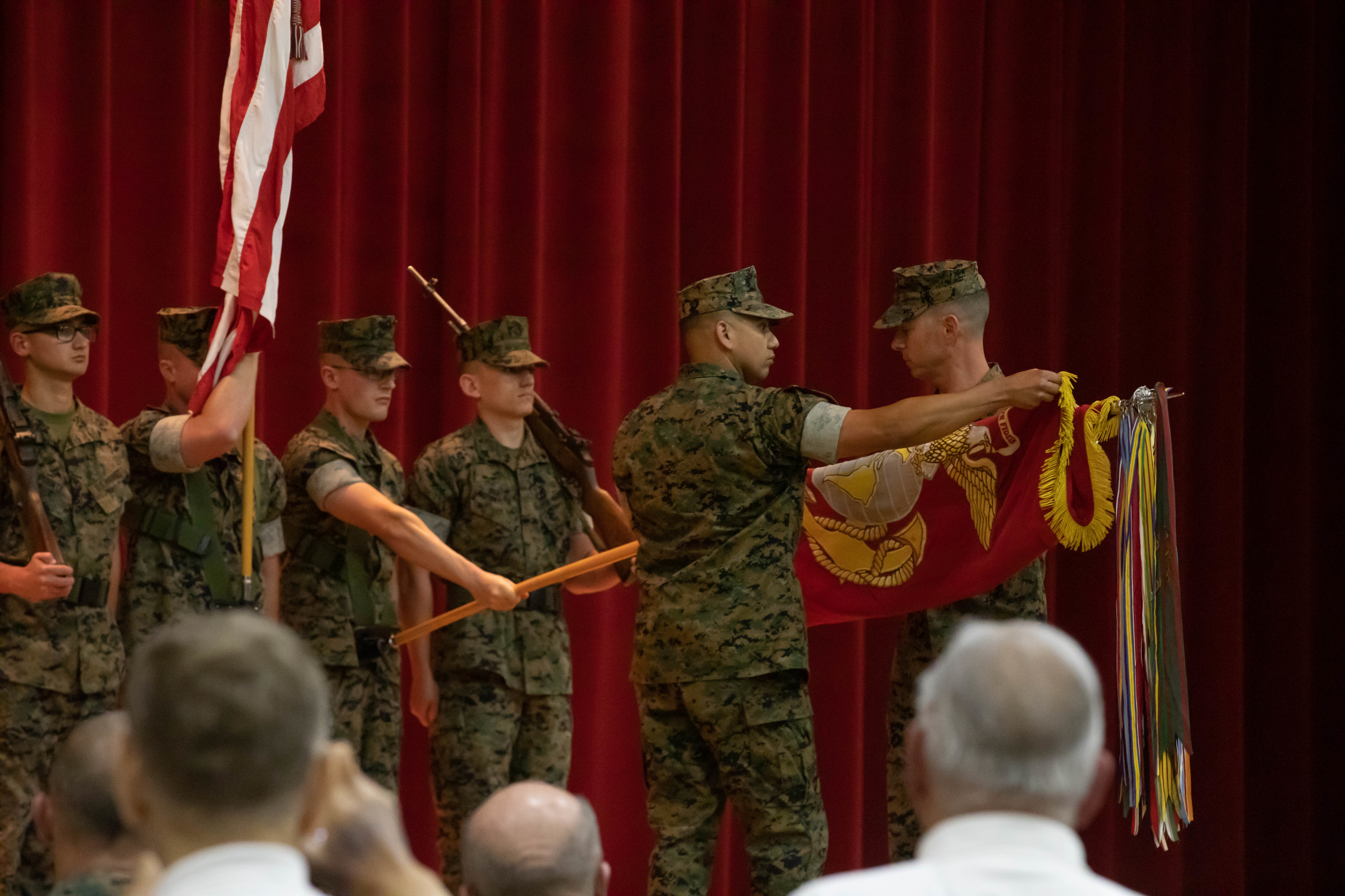 1st Tank Bn Deactivation Ceremony