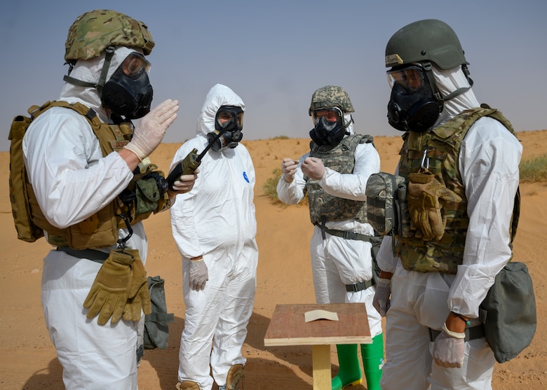 PSAB and RSAF personnel conduct CBRN exercise > U.S. Air Forces Central ...