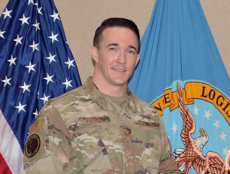 DLA Aviation career broadener trading blue stripes for gold bars