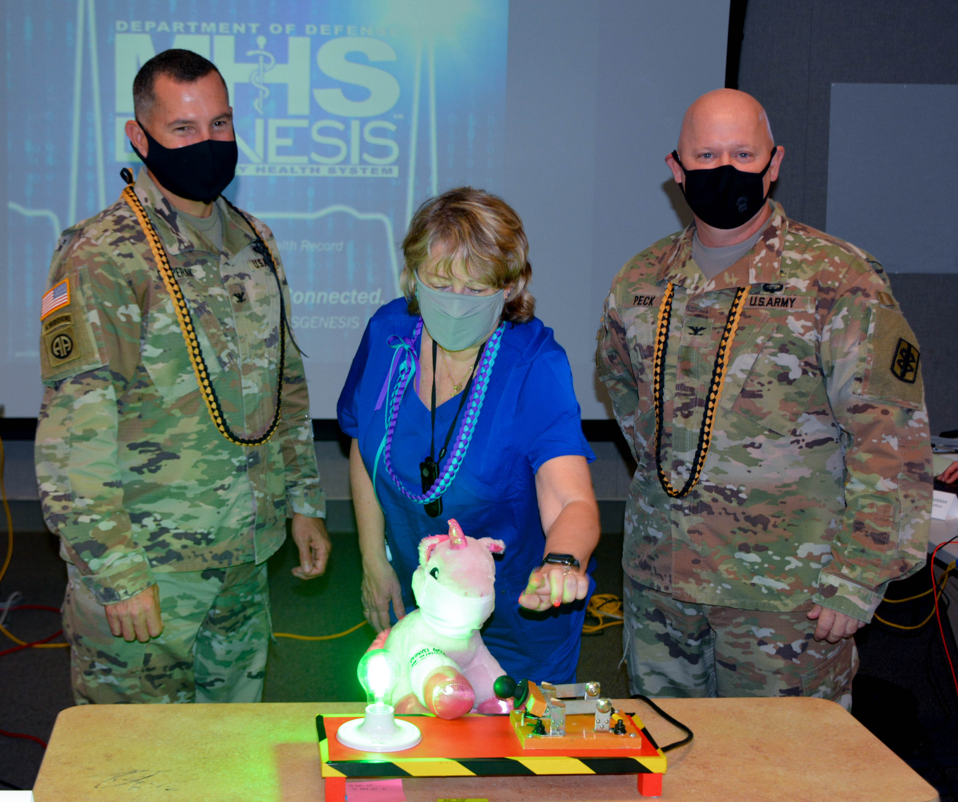 A symbolic switch was thrown at 7 a.m. as the Department of Defense MHS ...