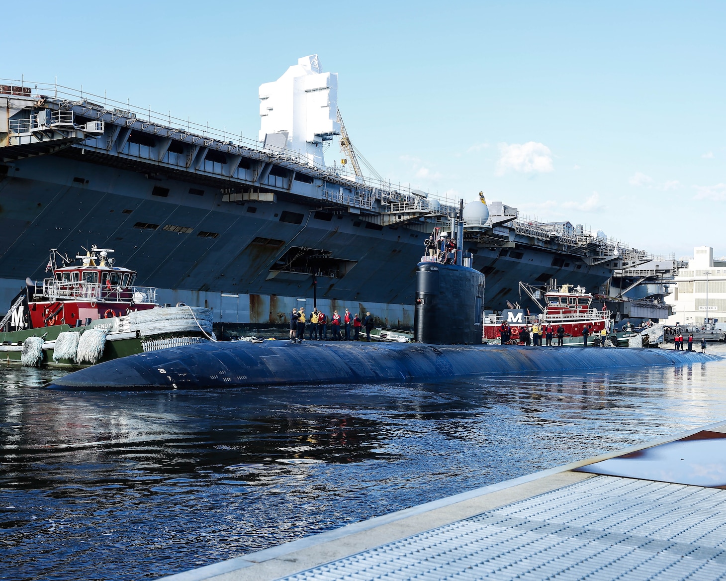 Norfolk Naval Shipyard Returns USS Pasadena to the Fleet > Commander ...