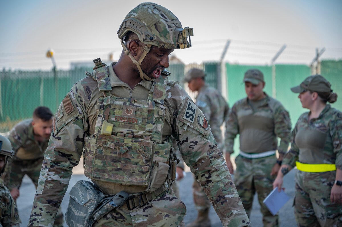 407th ESFS conducts TCCC training > U.S. Air Forces Central > Display