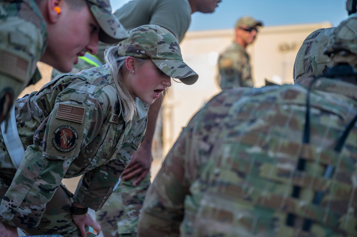 407th ESFS conducts TCCC training > U.S. Air Forces Central > Display