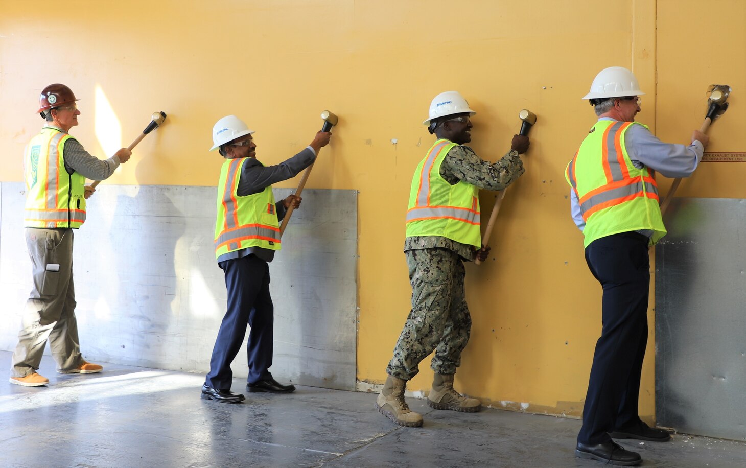 NAVFAC Officer in Charge of Construction China Lake Breaks Ground on ...