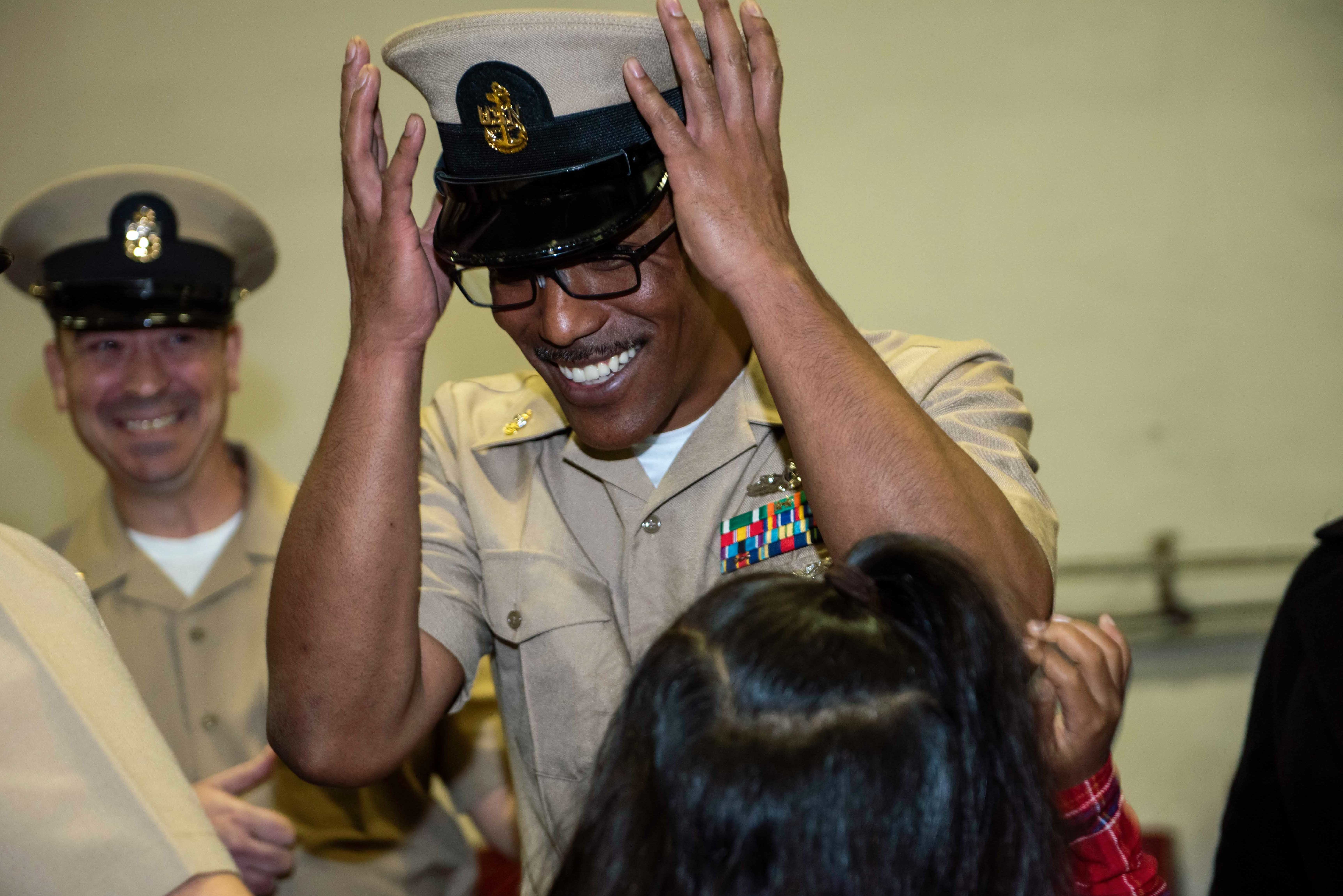 USS Ronald Reagan Pins Newest Chief Petty Officers > United States Navy ...
