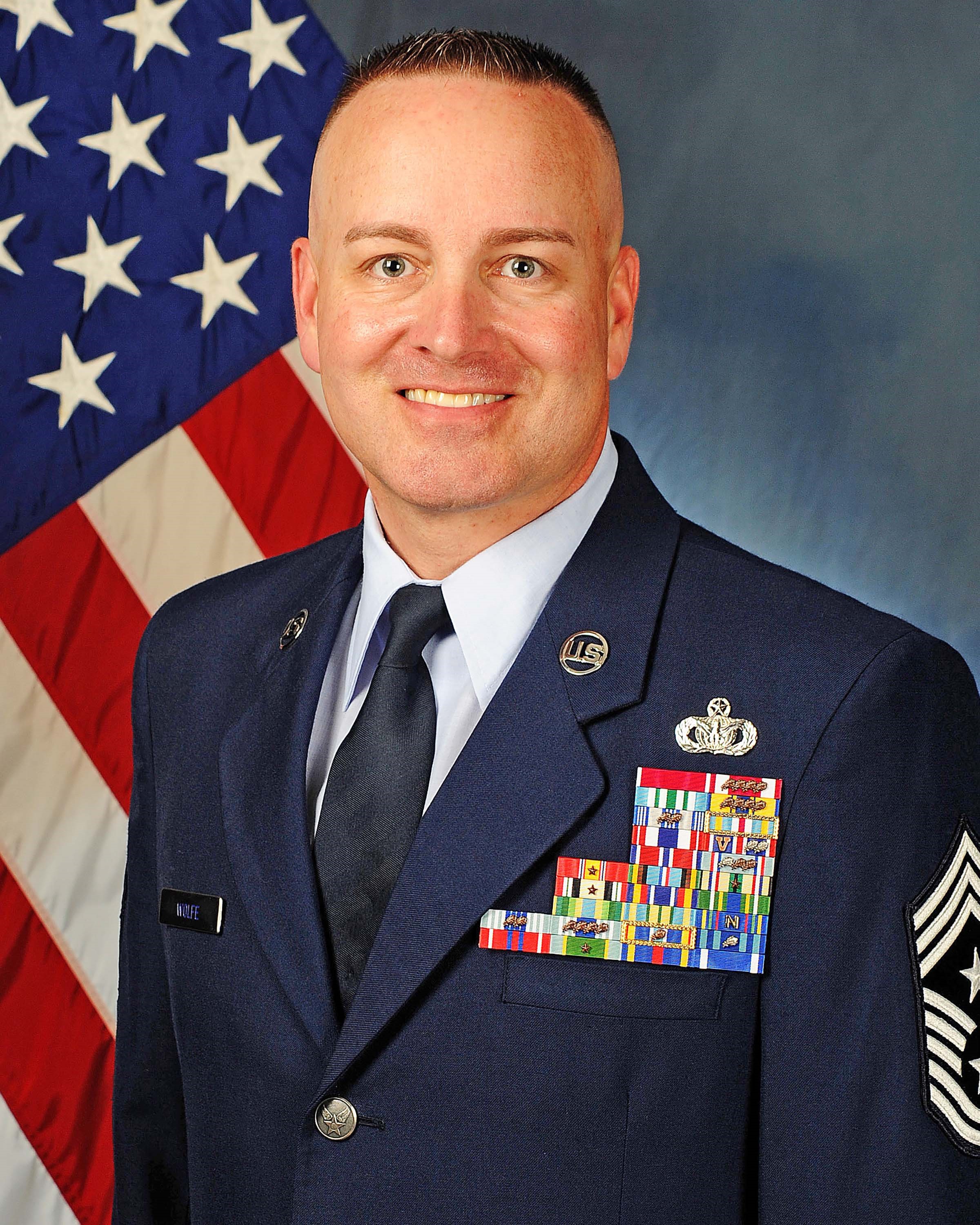 Chief Master Sgt. David R. Wolfe