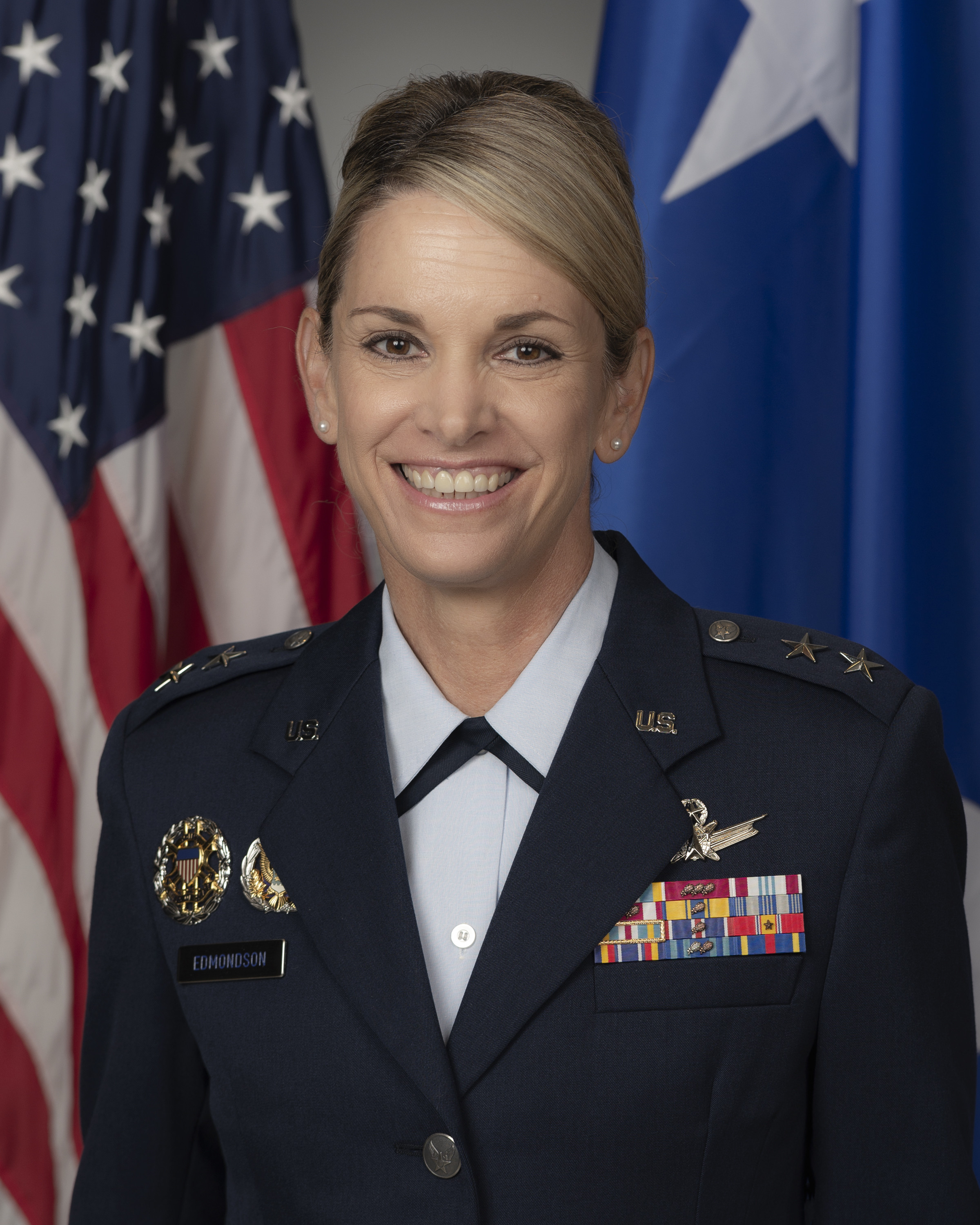 MICHELE C. EDMONDSON > Air Force > Biography Display