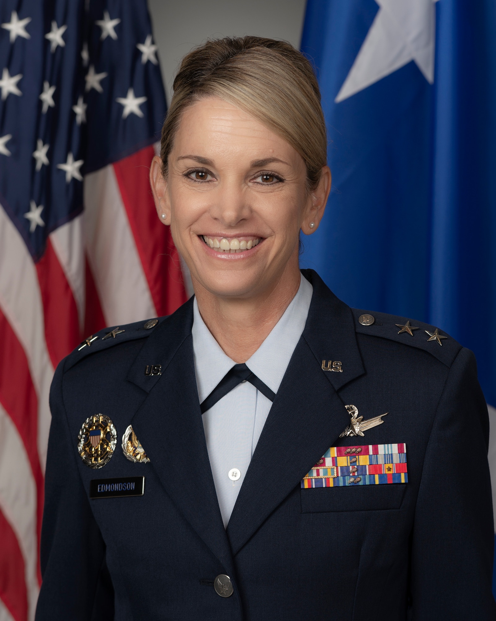 MICHELE C. EDMONDSON > Air Force > Biography Display