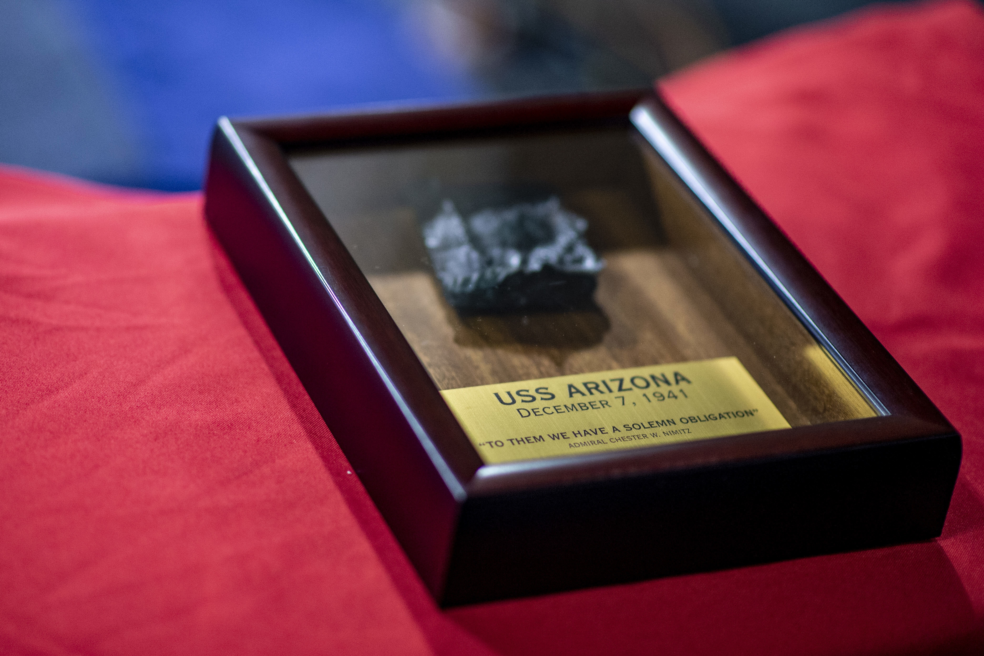 USS Nimitz Crew Receives USS Arizona Relic > United States Navy > News ...