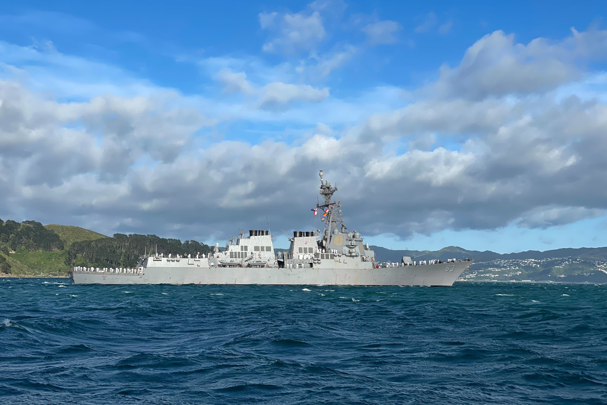 USS Howard arrives in New Zealand for port visit > U.S. Pacific Fleet ...