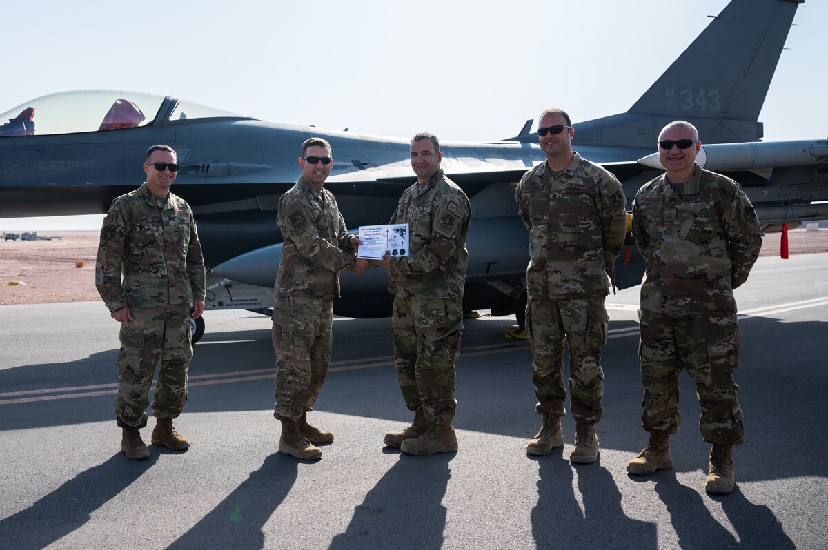 Iron Falcon superior performers recognized > U.S. Air Forces Central ...