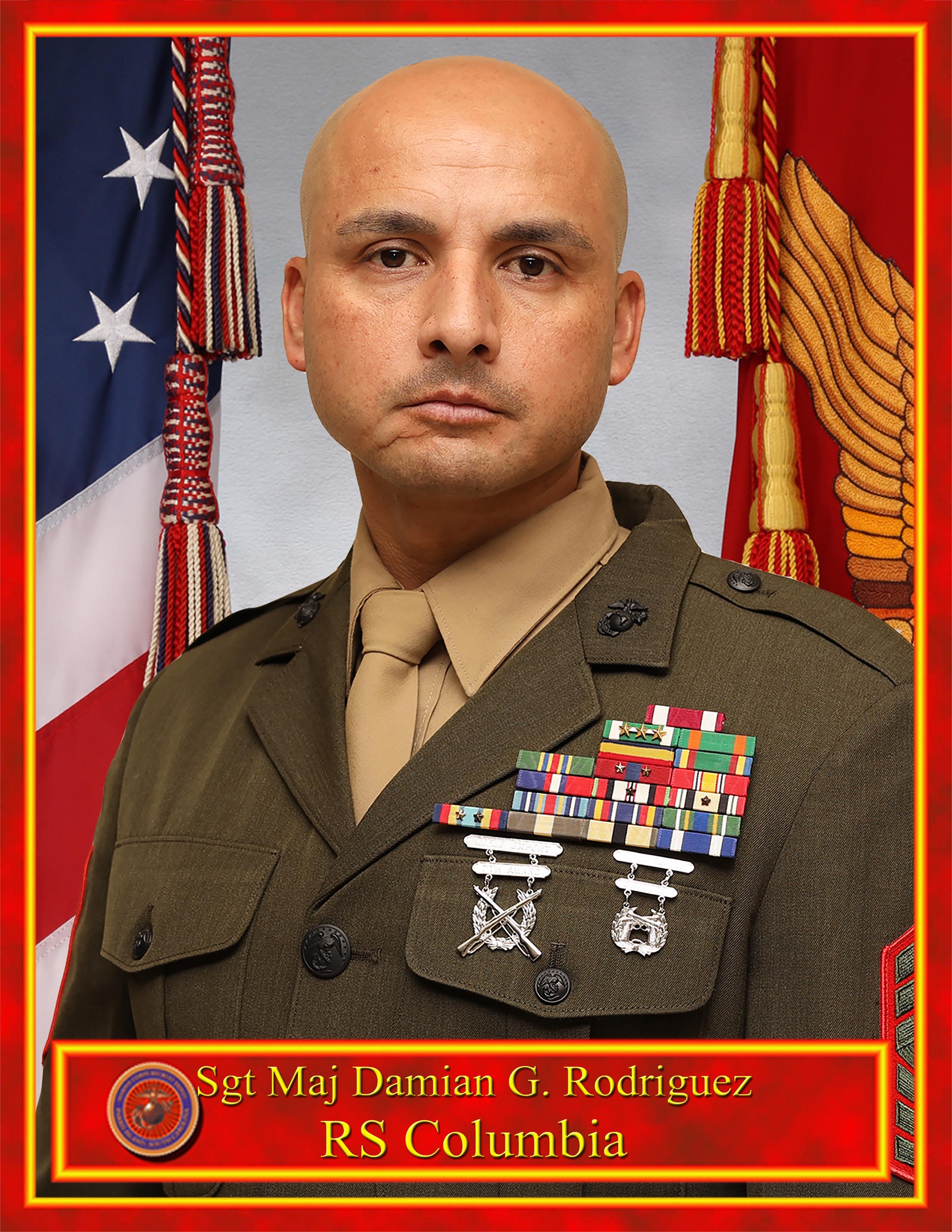 Sgt. Maj. Damian Rodriguez > 6th Marine Corps District > Leaders