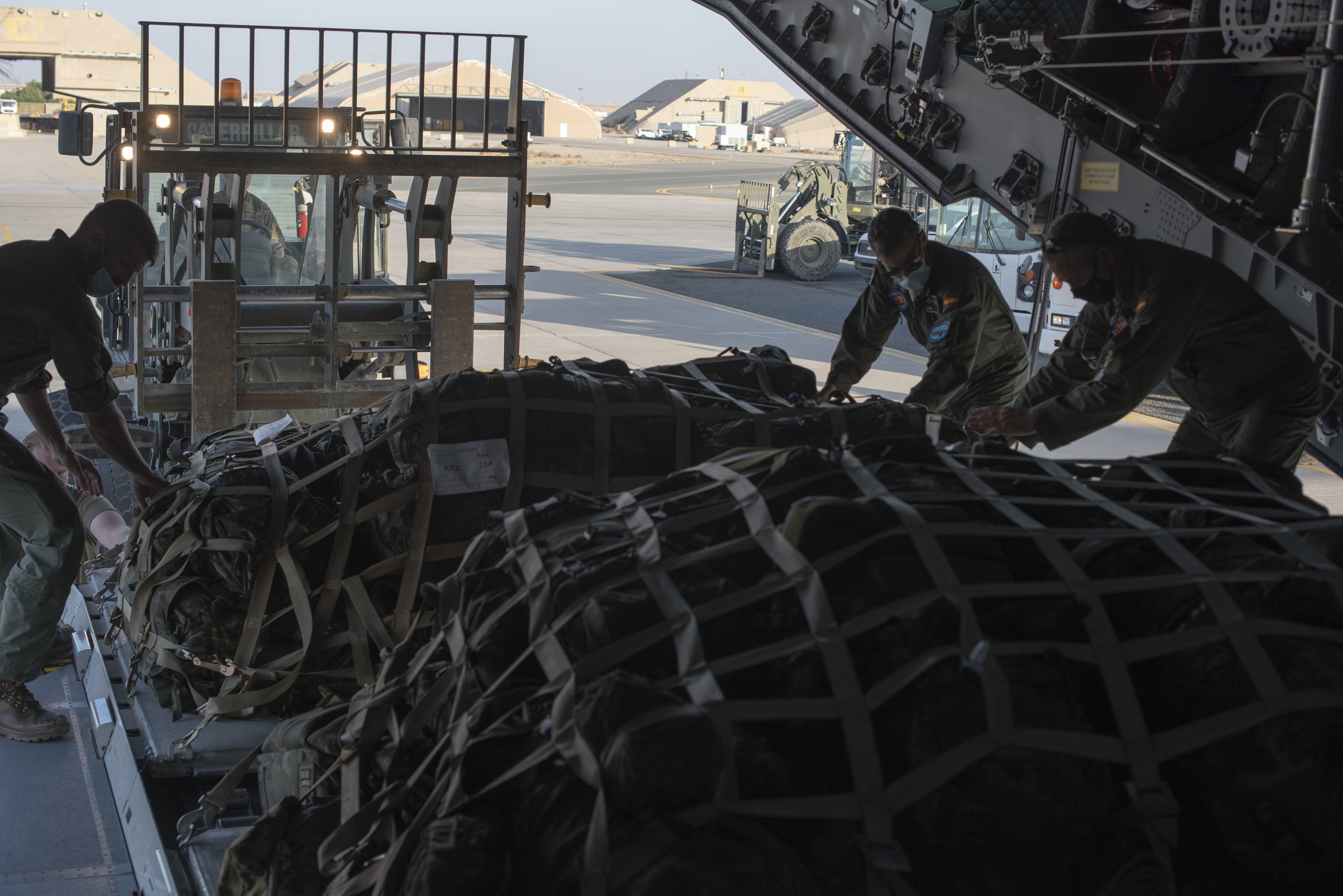 Spanish Air Force Transits through ASAB