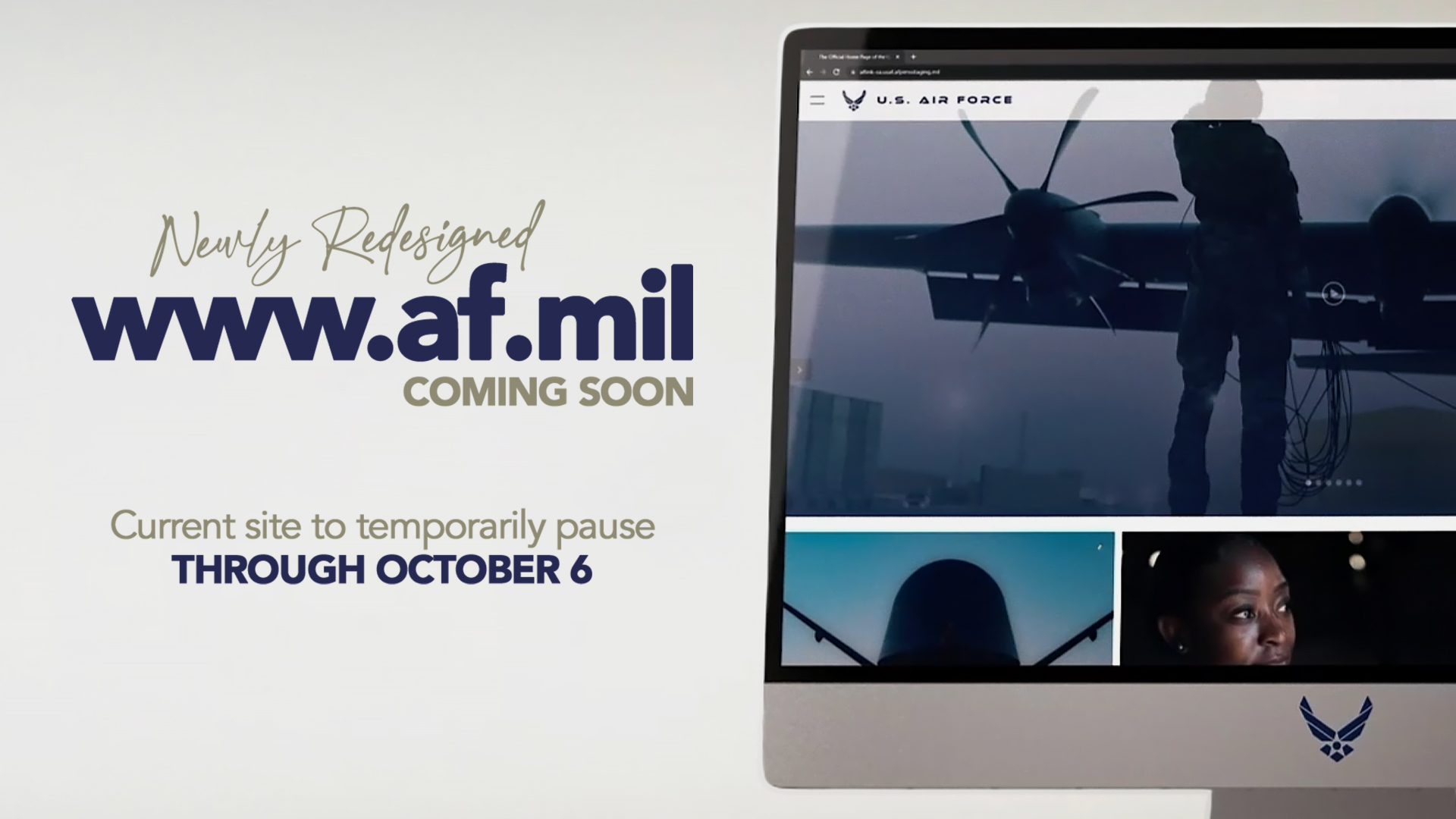 Newly redesigned AF.mil coming soon