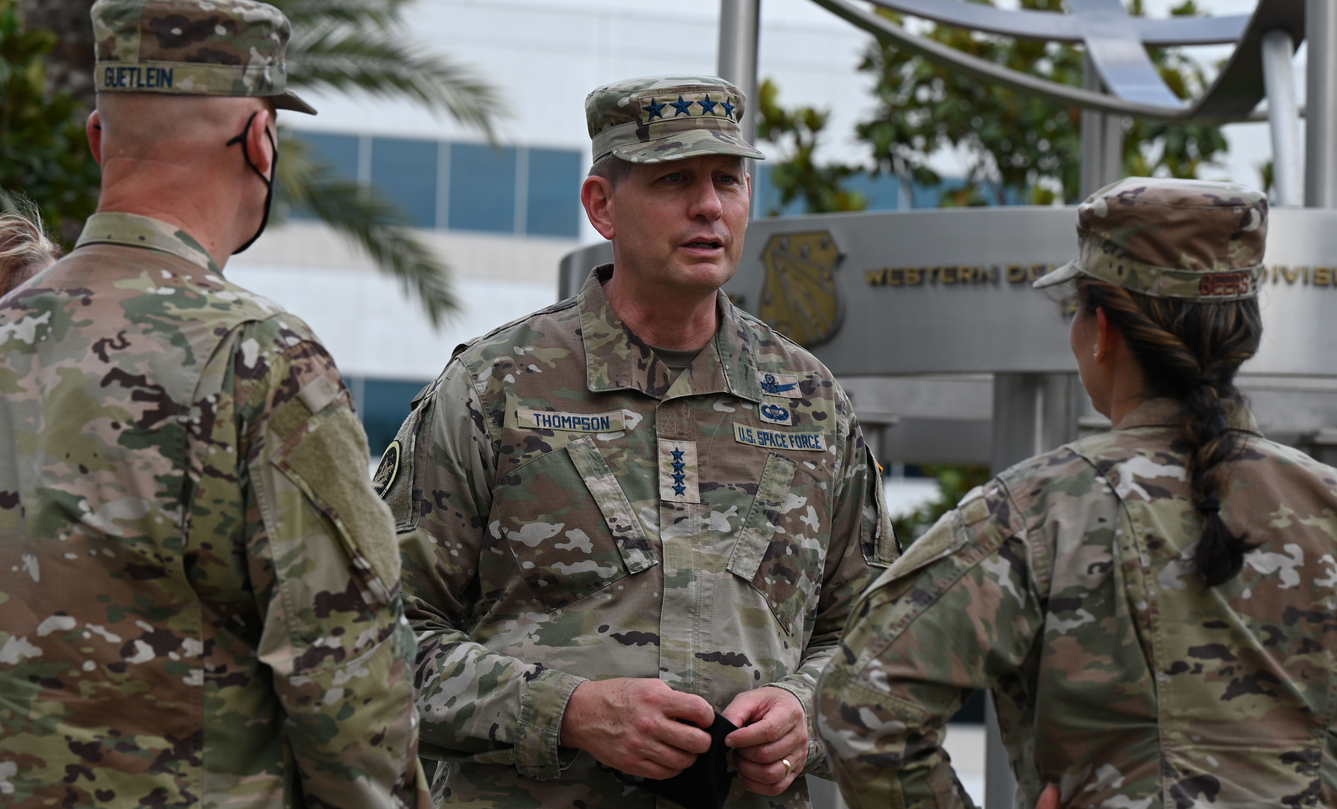 VCSO visits SSC, shares vision for new field command > Space Systems ...