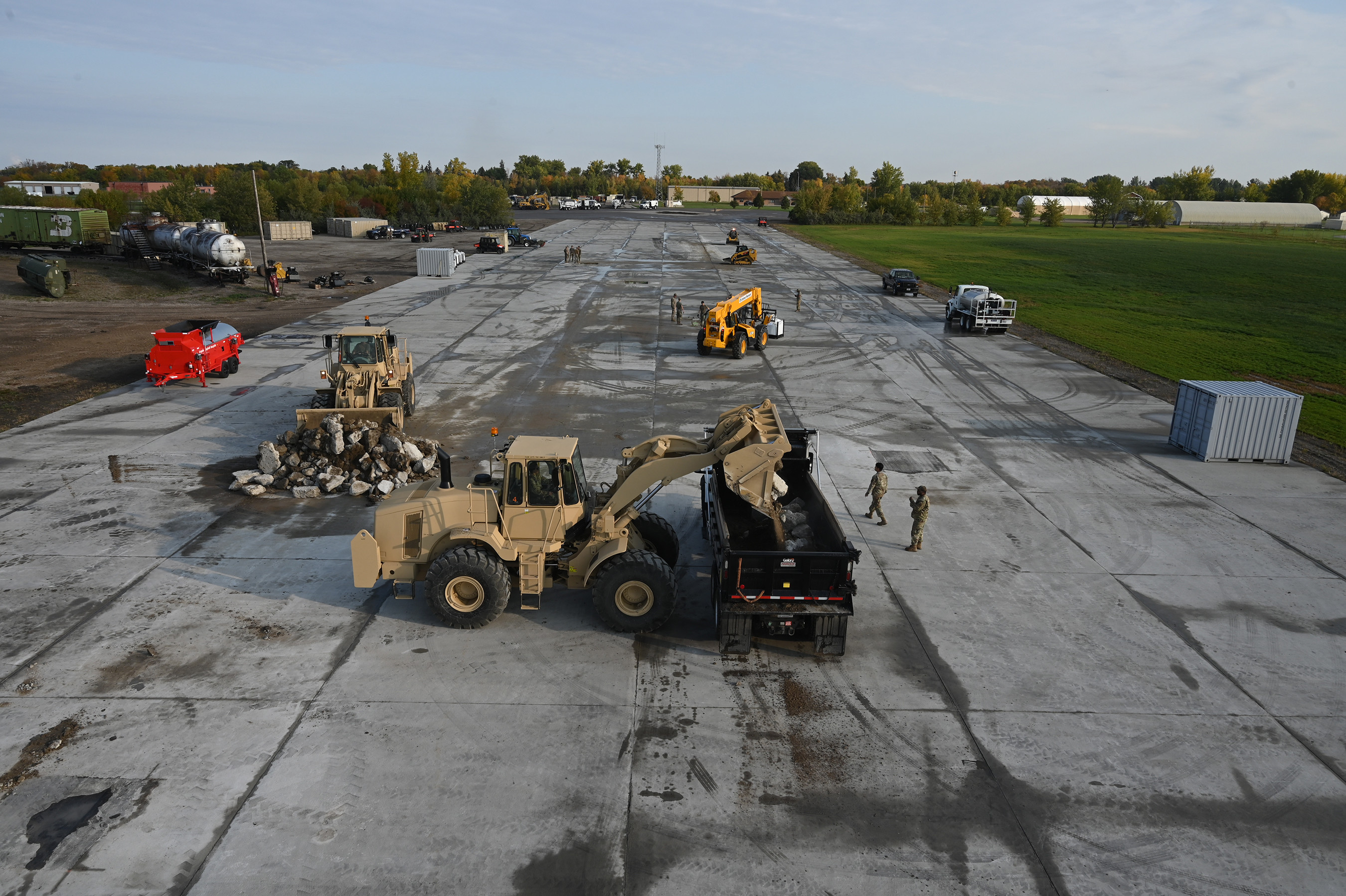 Rapid Airfield Damage Recovery training system > F.E. Warren Air Force ...