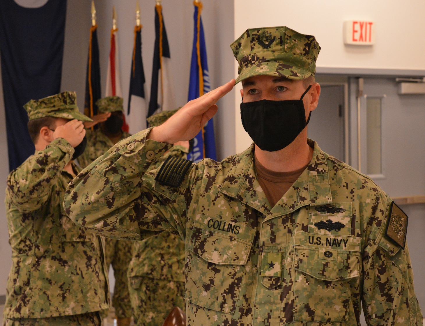 Commander, Navy Expeditionary Logistics Support Group Holds Change of ...