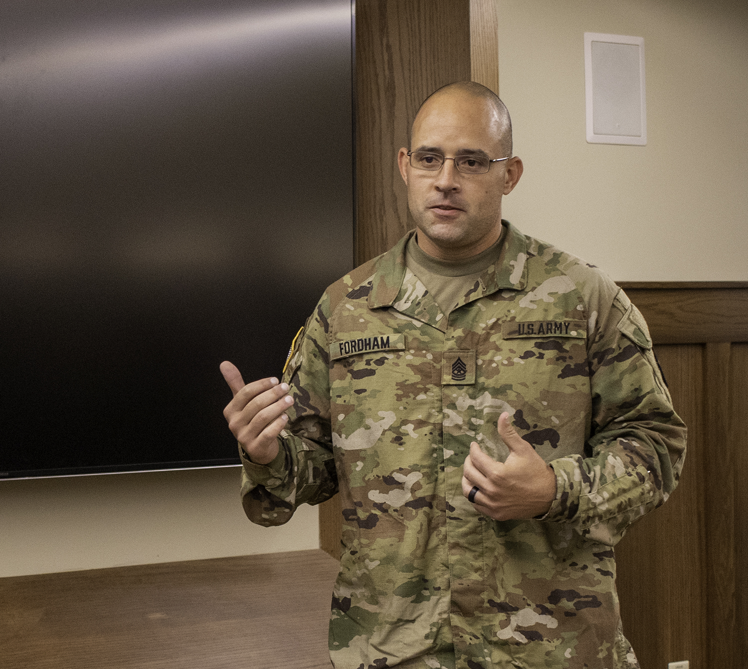 Fordham Promoted to Sergeant Major in Illinois Army National Guard ...