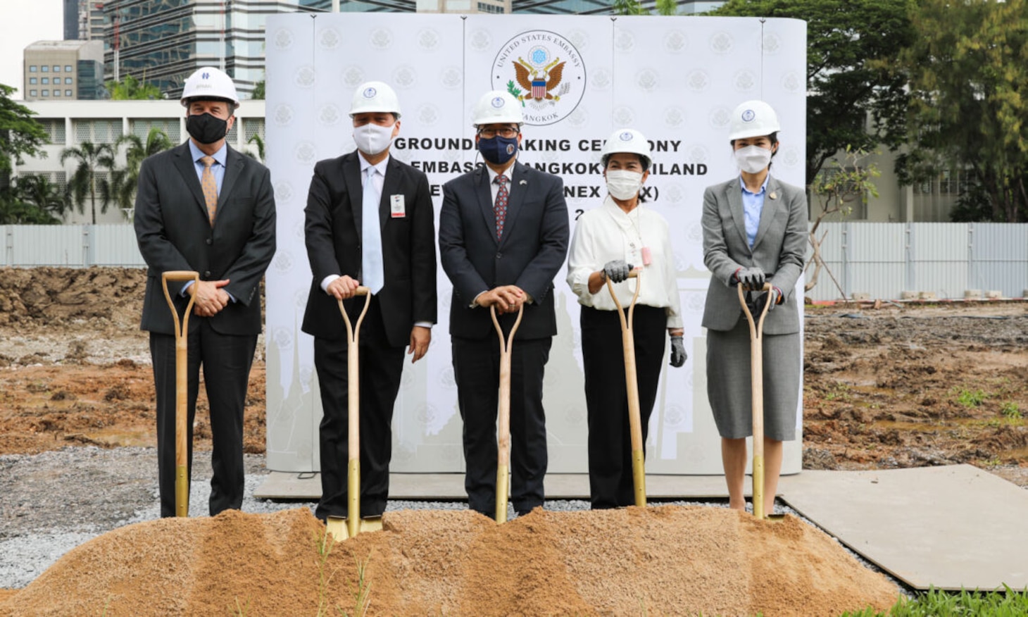 U.S. Embassy and Distinguished Guests Celebrate Start of Construction ...