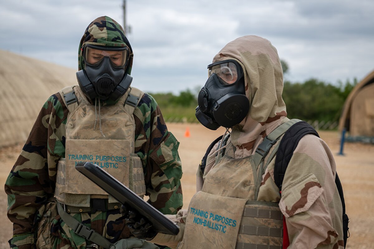 319th Training Squadron lays the foundation for CBRN training > Air ...