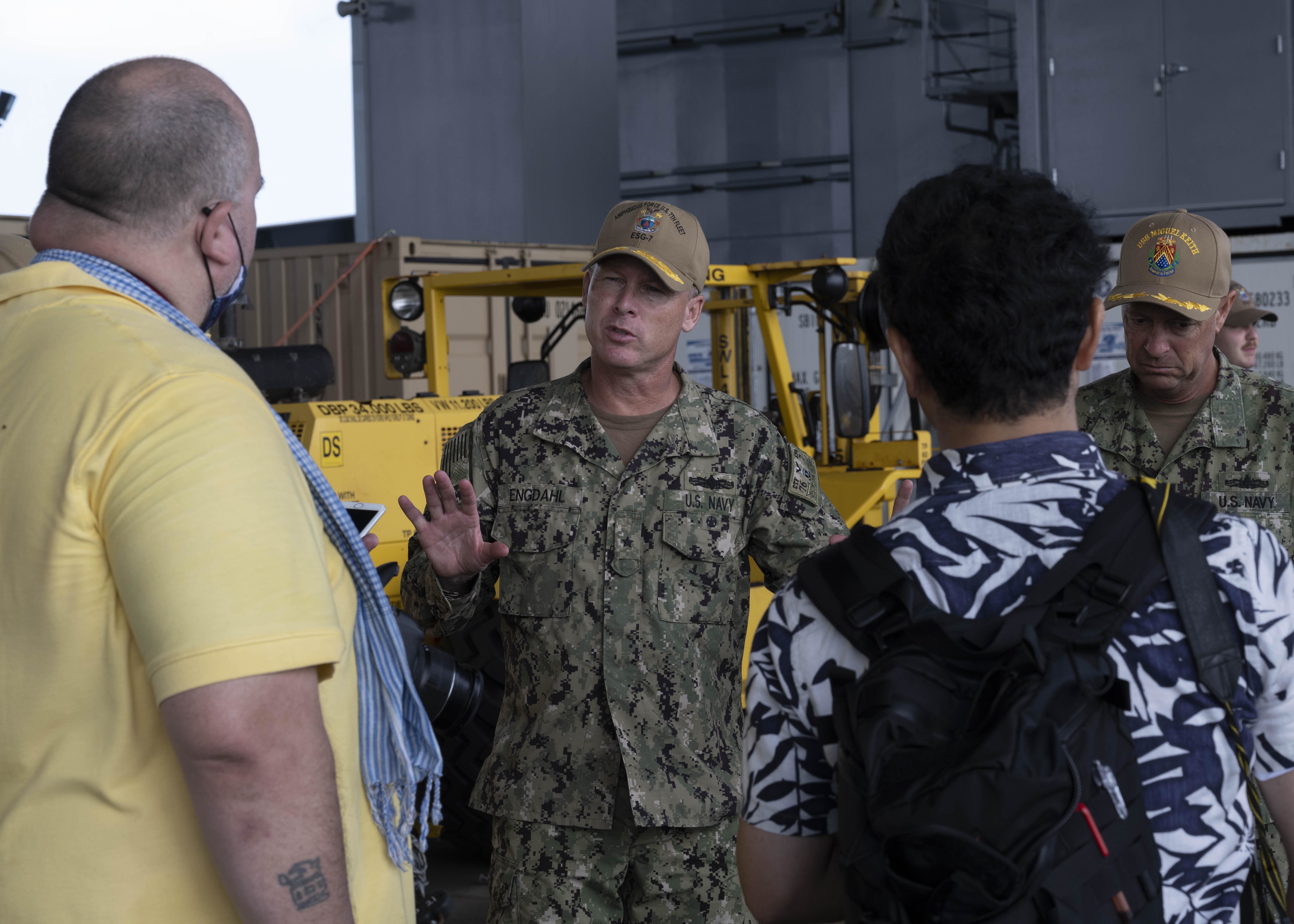 USS Miguel Keith host Sailors and Marines to increase Naval integration ...