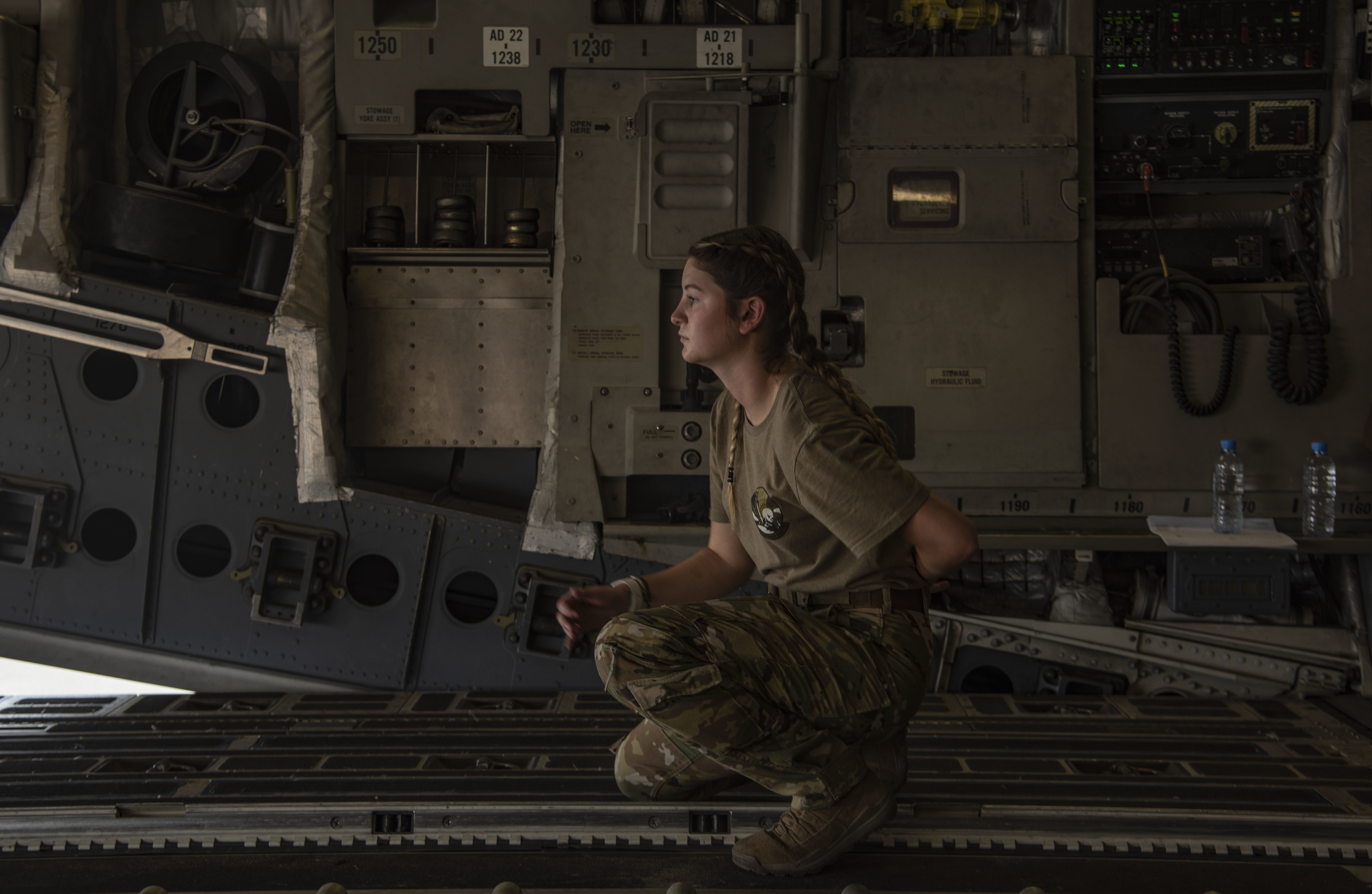 AUAB all-female aircrew takes charge