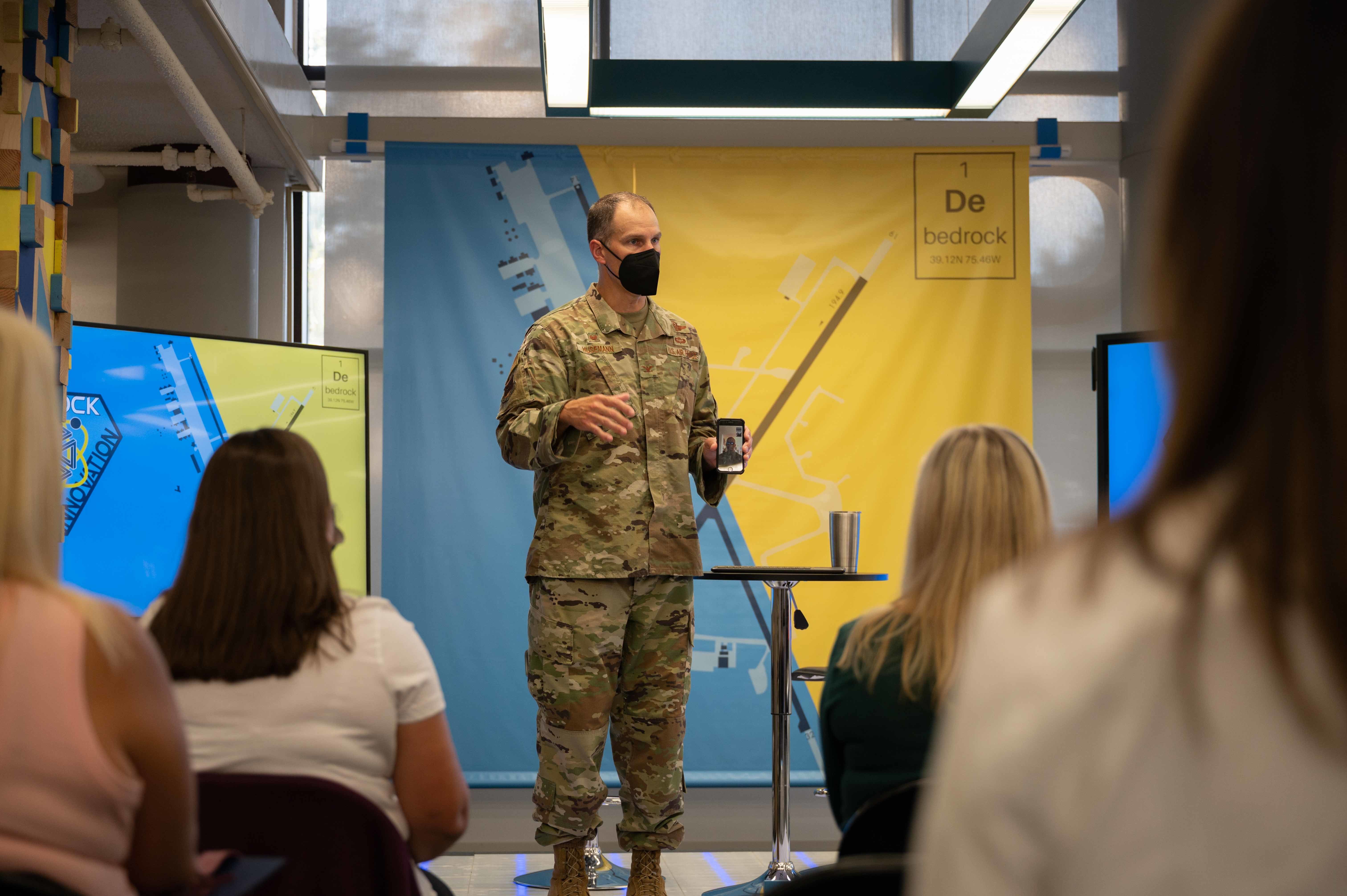 Dover AFB key spouses tour facilities, gain mission insight