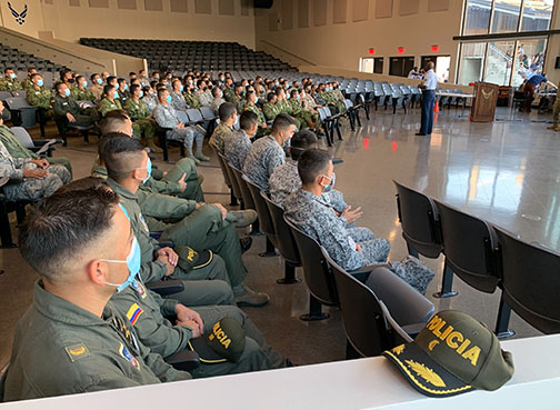 Partner nation students attend basic military training graduation ...