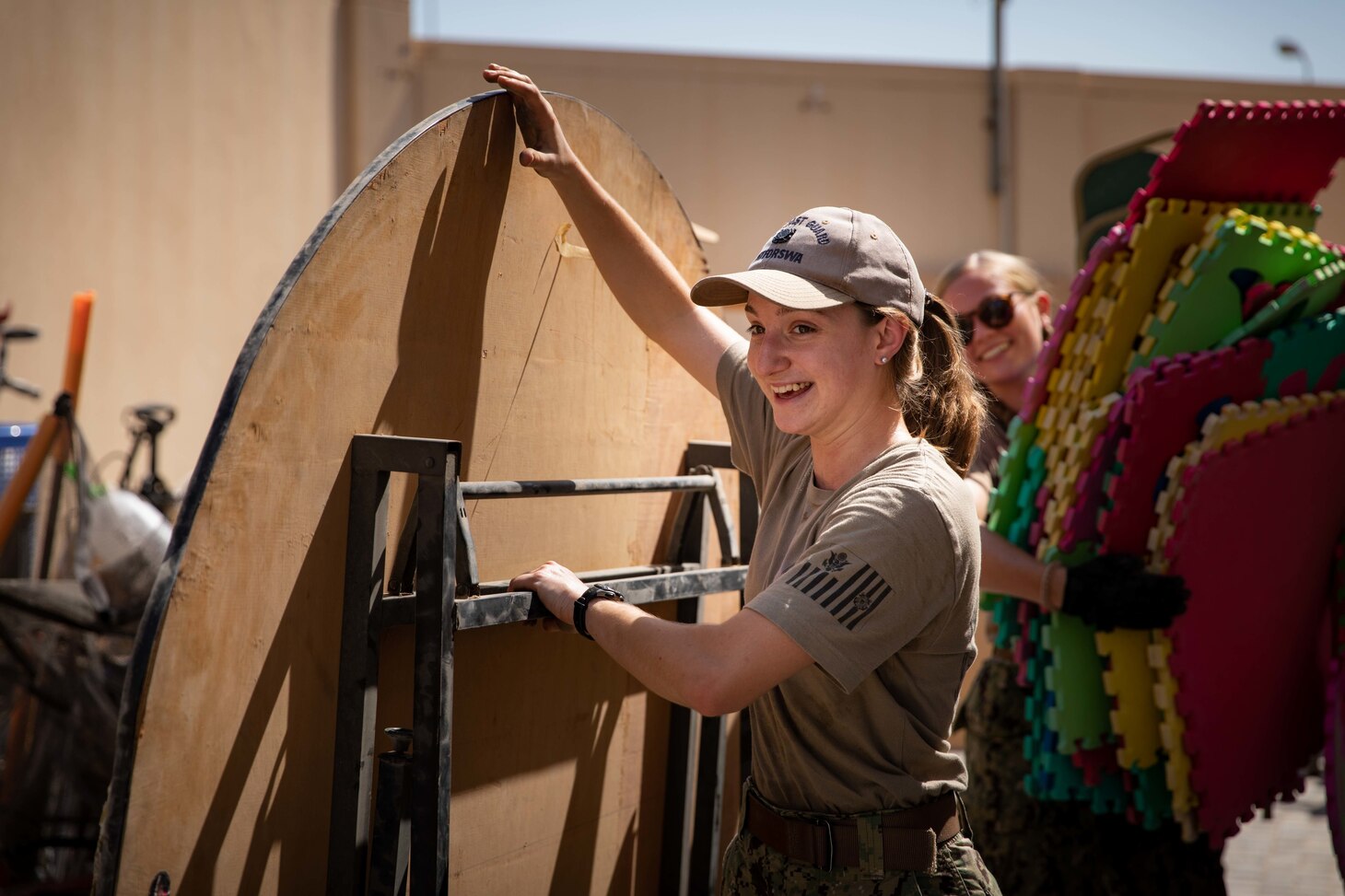 Volunteers Support Bahrain Community Service Project > United States ...