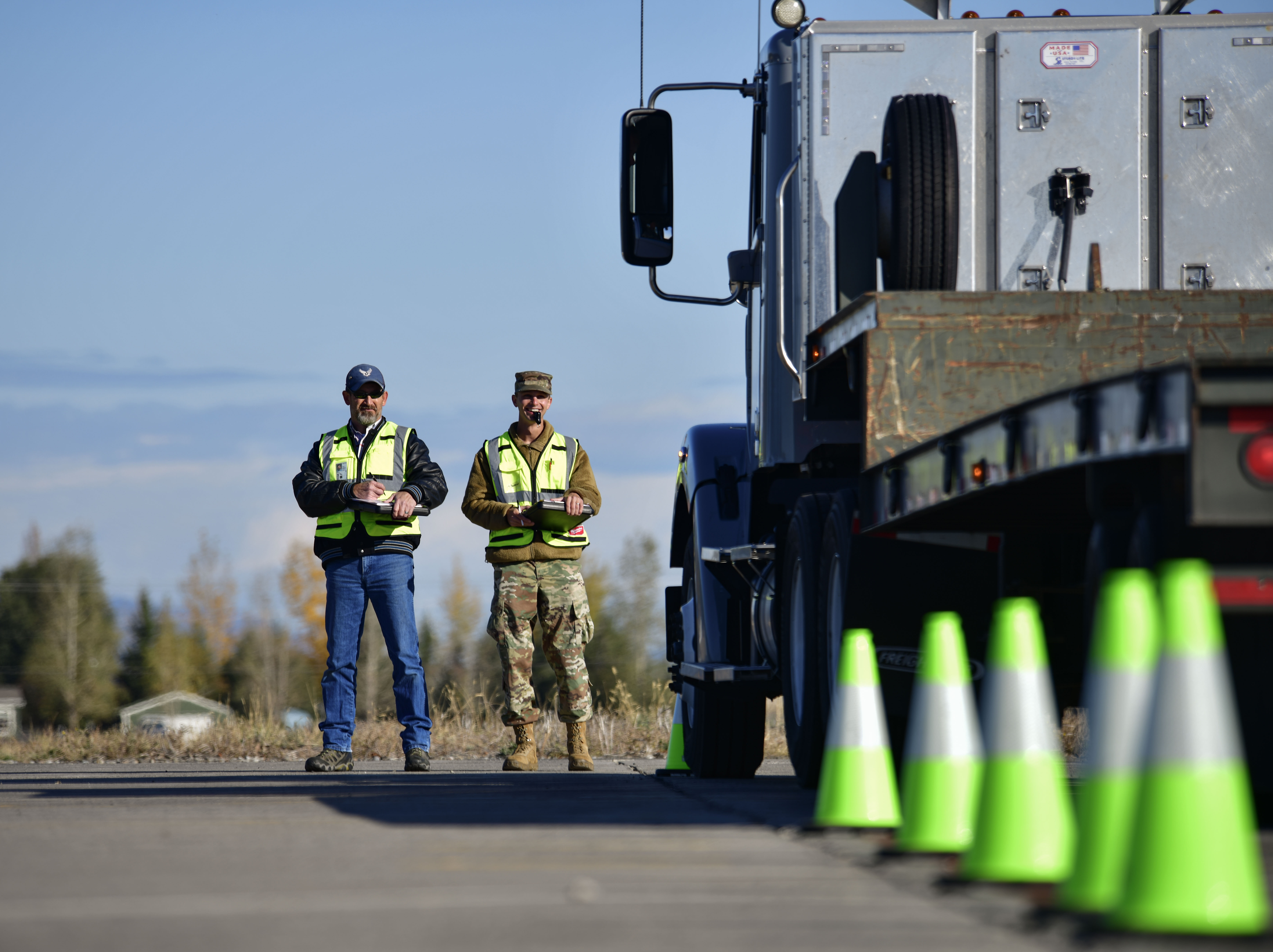 AAMVA certifies the 92nd LRS’s commercial driver’s license evaluation ...