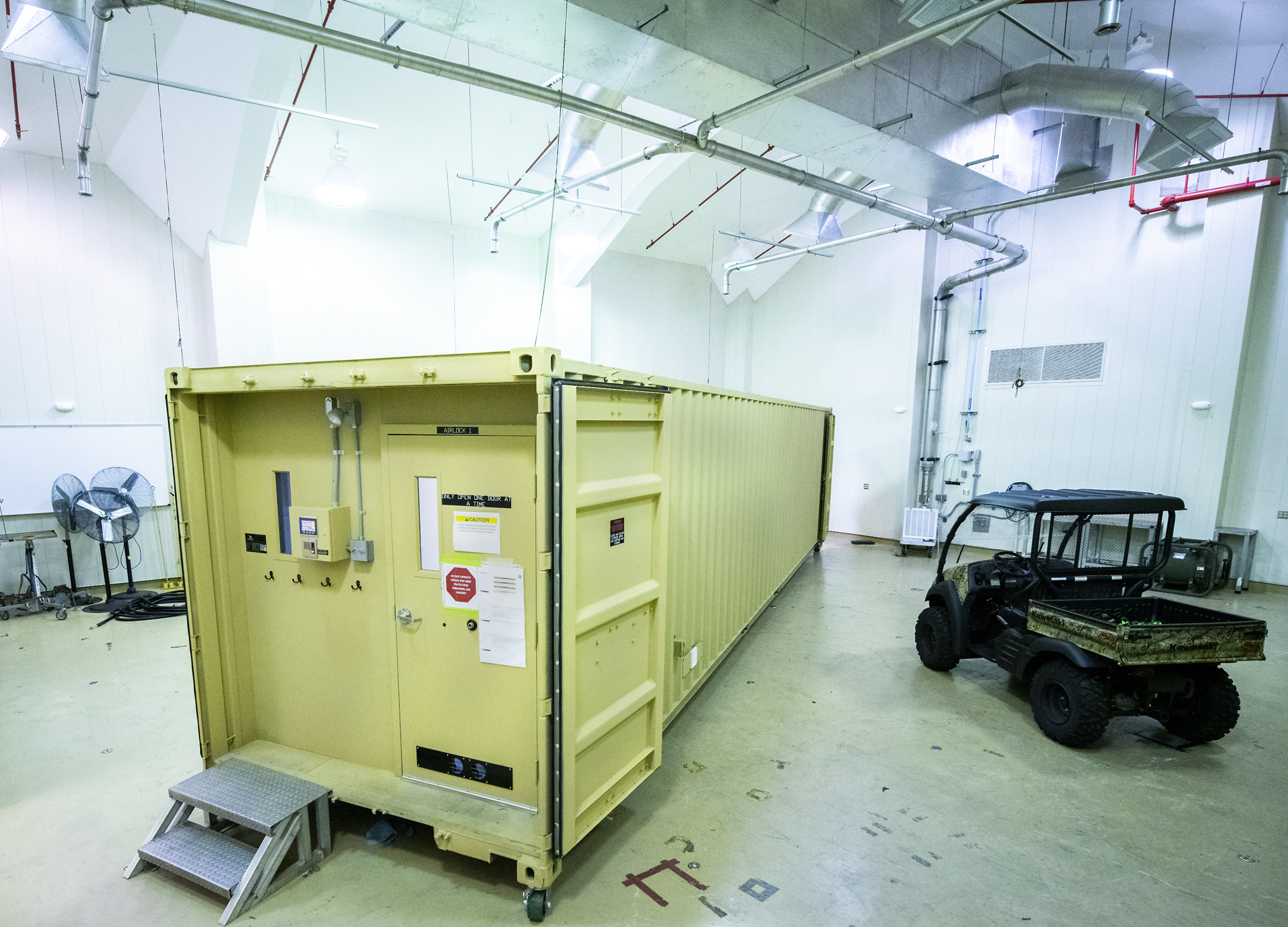 53rd unit tests container against chemical/biological attacks > Tinker ...