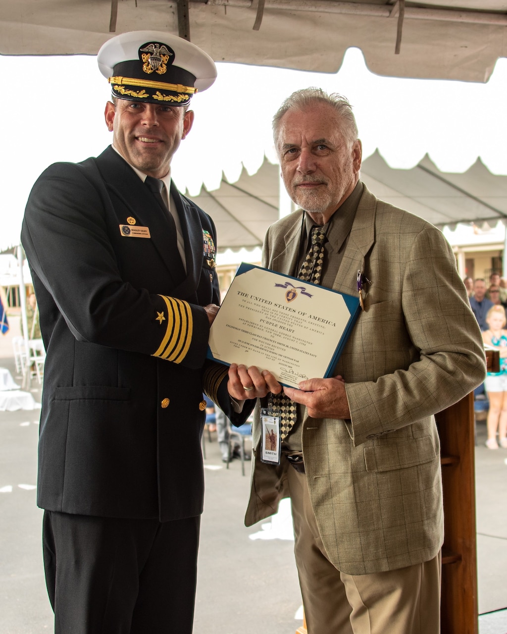 Vietnam-era Frogman receives Purple Heart > United States Navy > News ...