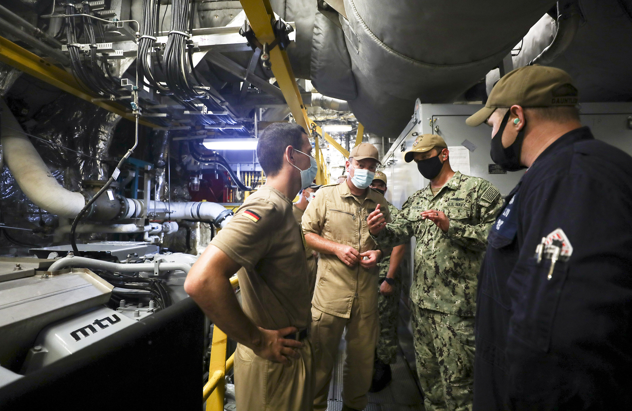U.S. Navy, German Navy Sail At Sea Together, Meet Ashore > U.S. Indo ...