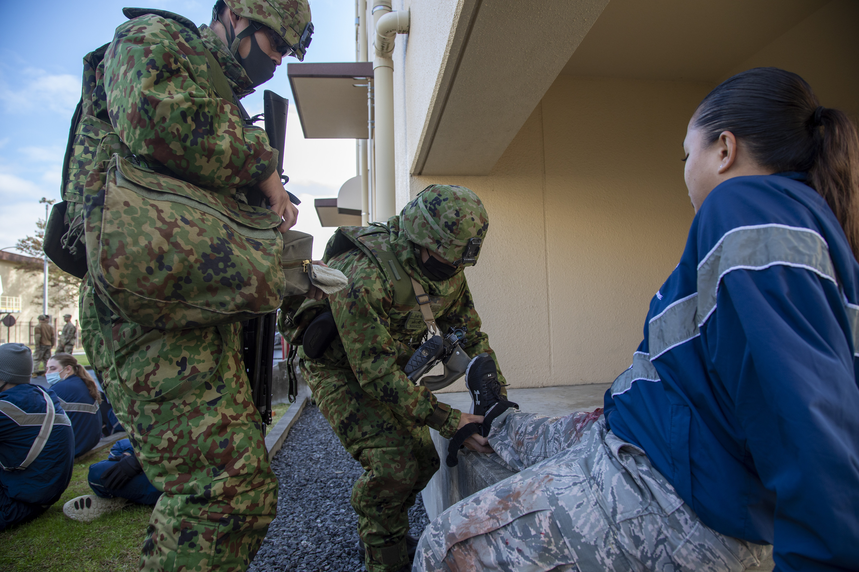 USAF and JGSDF enhance response capability during mass casualty ...