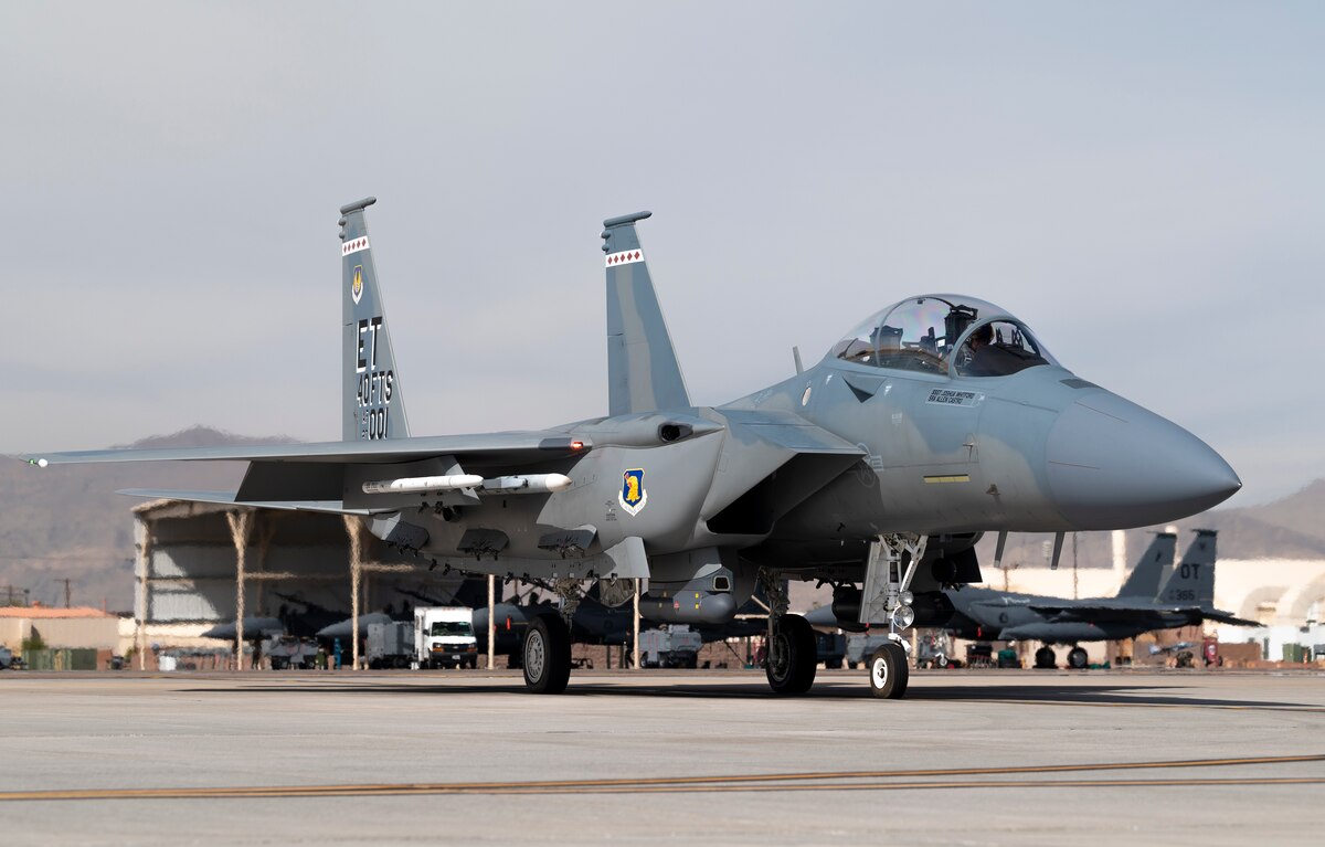 96th aircraft participate in Vegas F-15EX testing > Eglin Air Force ...