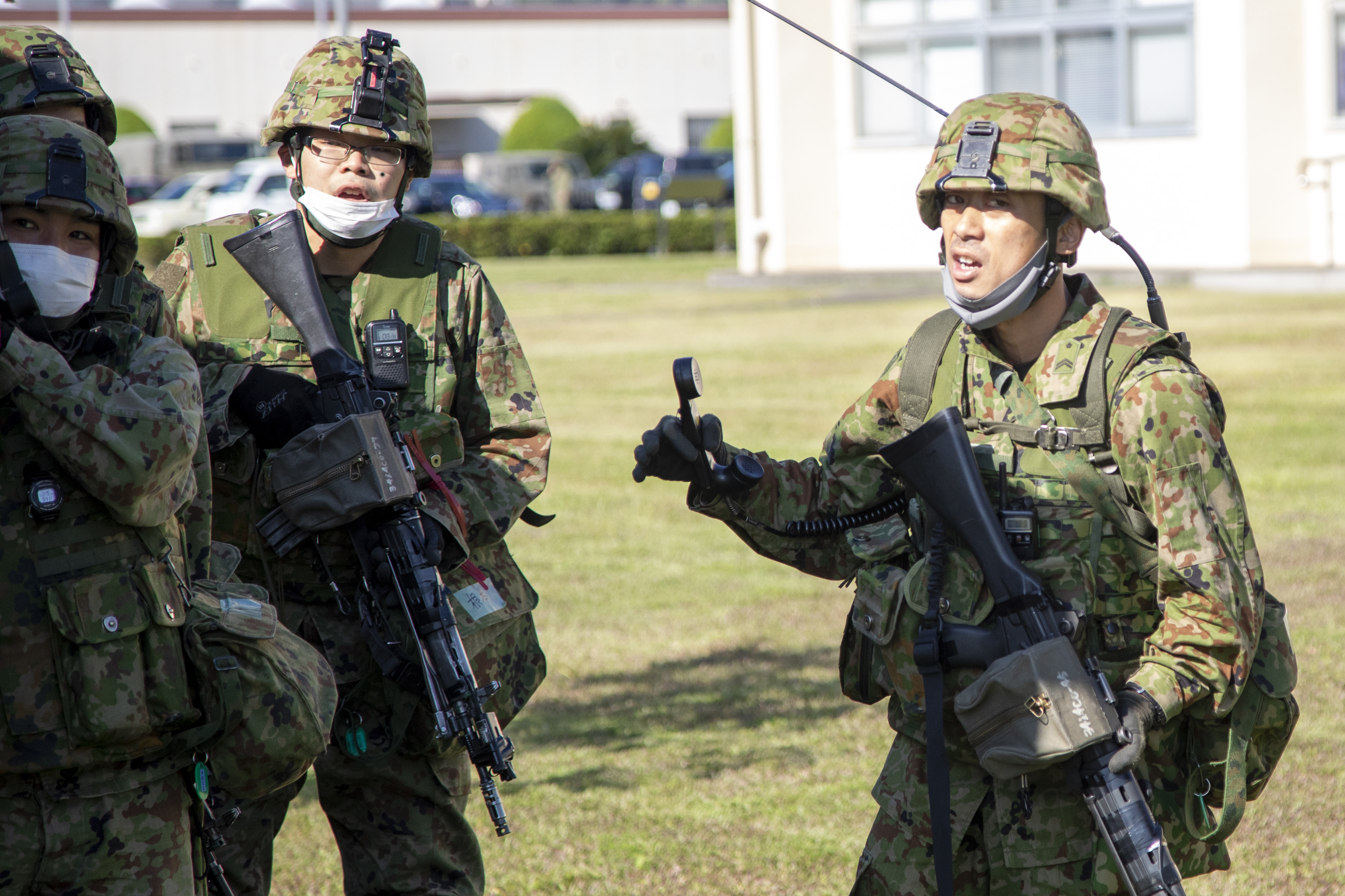 USAF and JGSDF conduct guard and protect exercise during SRI