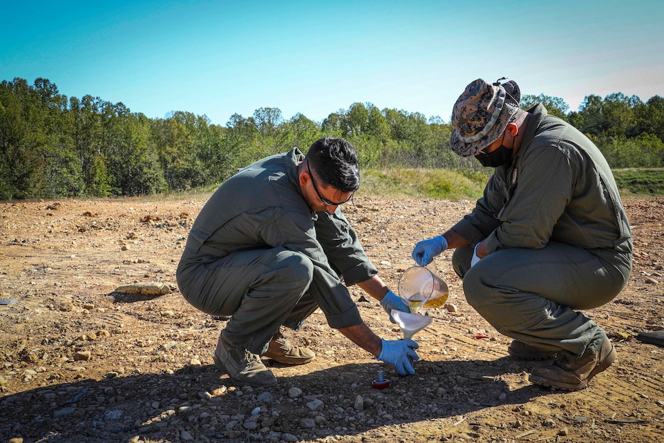 CBIRF EOD TRAINS ON RANGE > Chemical Biological Incident Response Force ...