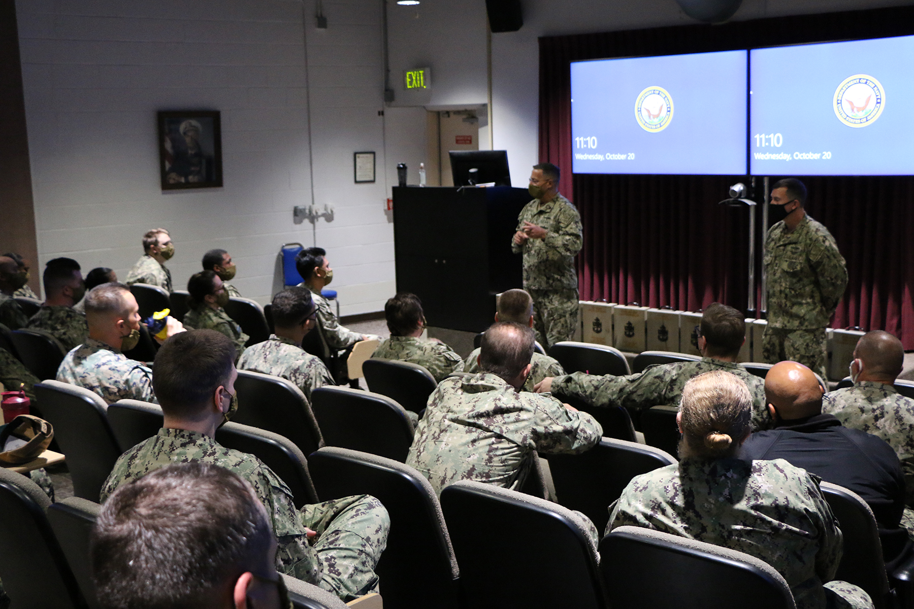 CIWT Commander Visits IWTC San Diego