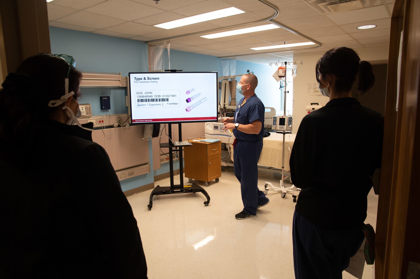 NMCP HOLDS NURSING SKILL FAIR > Navy Medicine > News Article