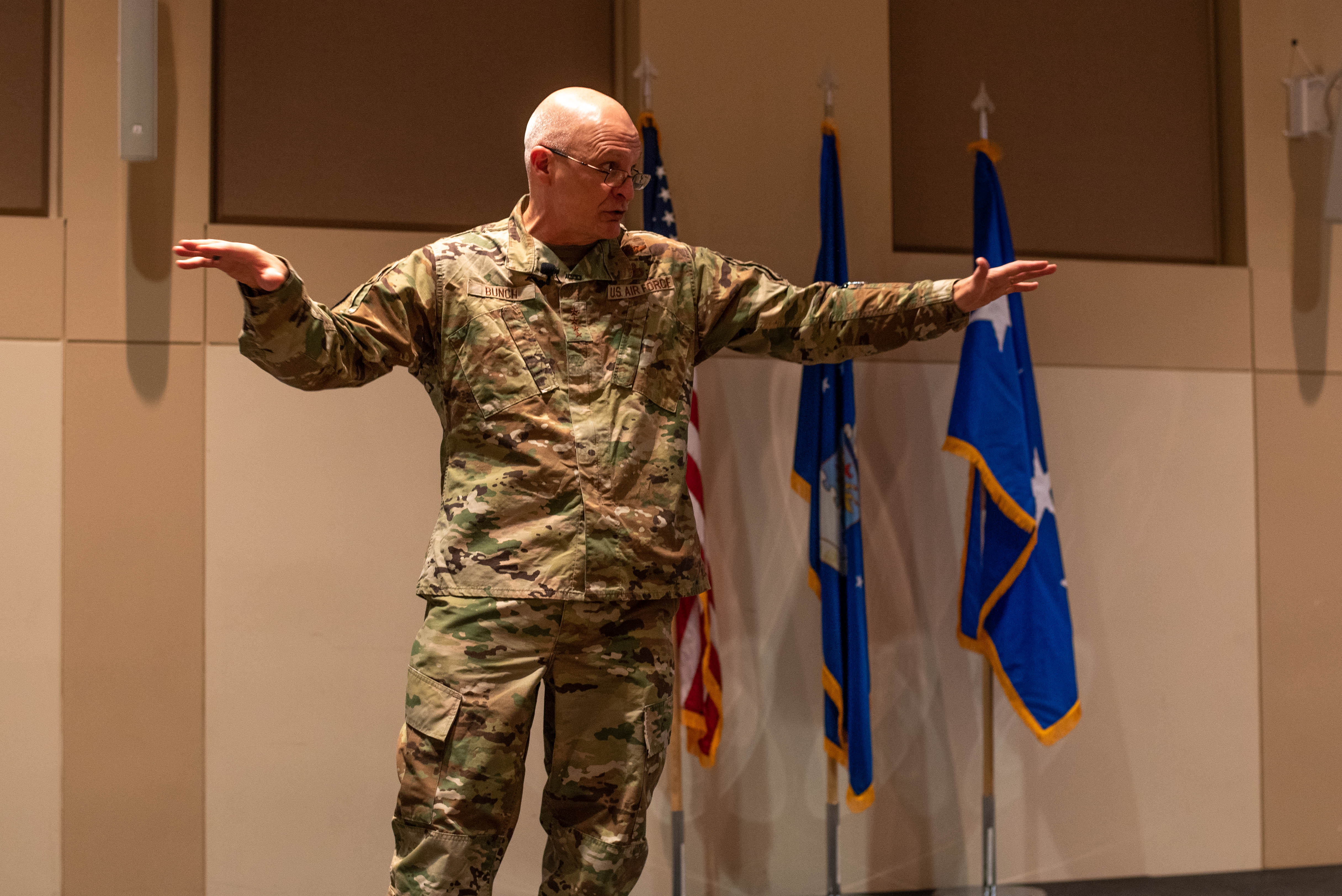 AFMC Leadership Visits BSFB to discuss the future of Airmen under USSF ...