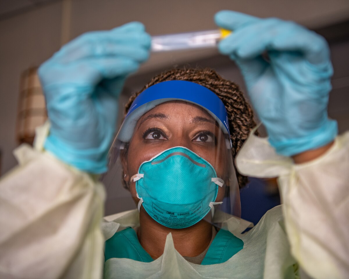 18th MDG techs keep swabbing for safety > Kadena Air Base > News