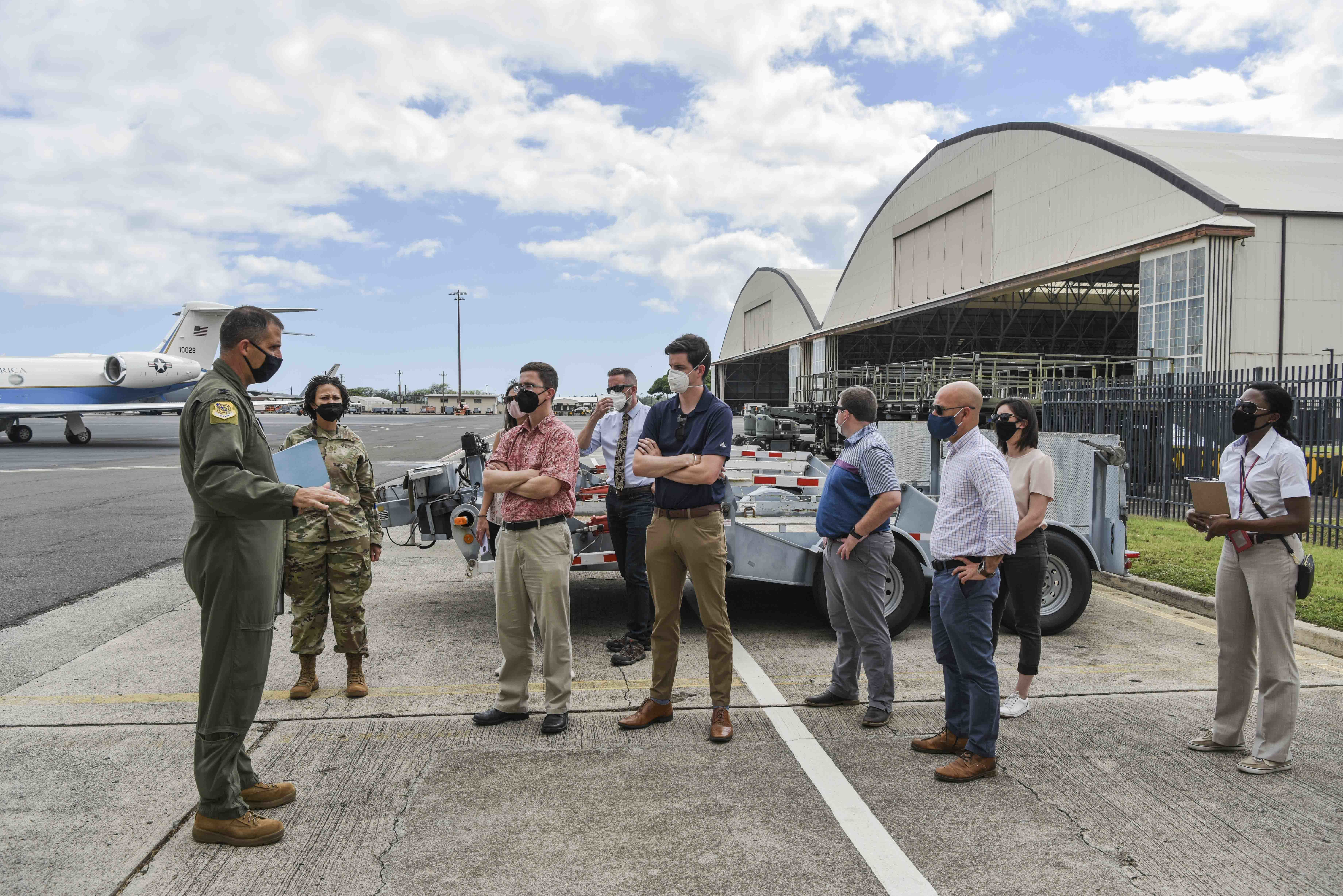 STAFFDEL VISIT 15TH WG > 15th Wing > Article Display