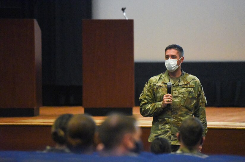 Col. Wes Adams hosts first Commanders Call > Joint Base McGuire-Dix ...