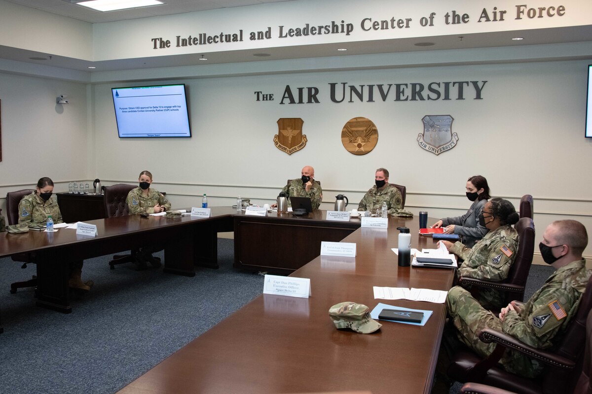 CSO visits AU, Space Force Delta 13 staff > Maxwell Air Force Base ...