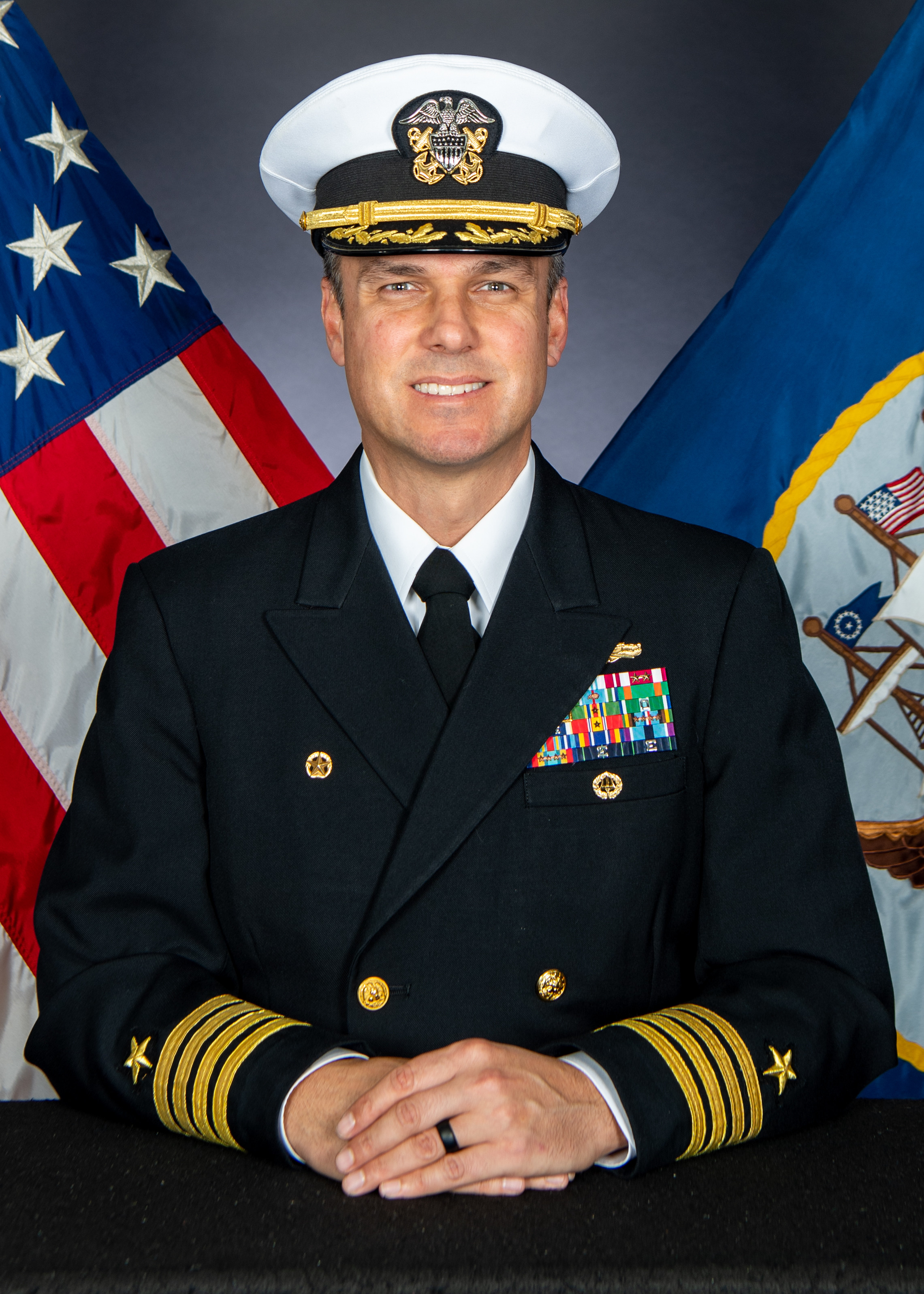 CAPT Gilbert E. Clark > Naval Surface Force, U.S. Pacific Fleet > Biography