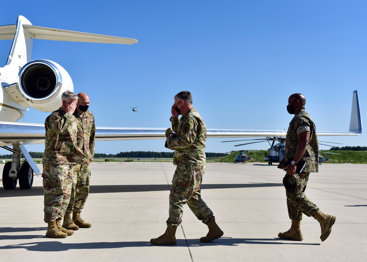 USNORTHCOM Commander visits TF Liberty at JBMDL > Twenty-First Air ...