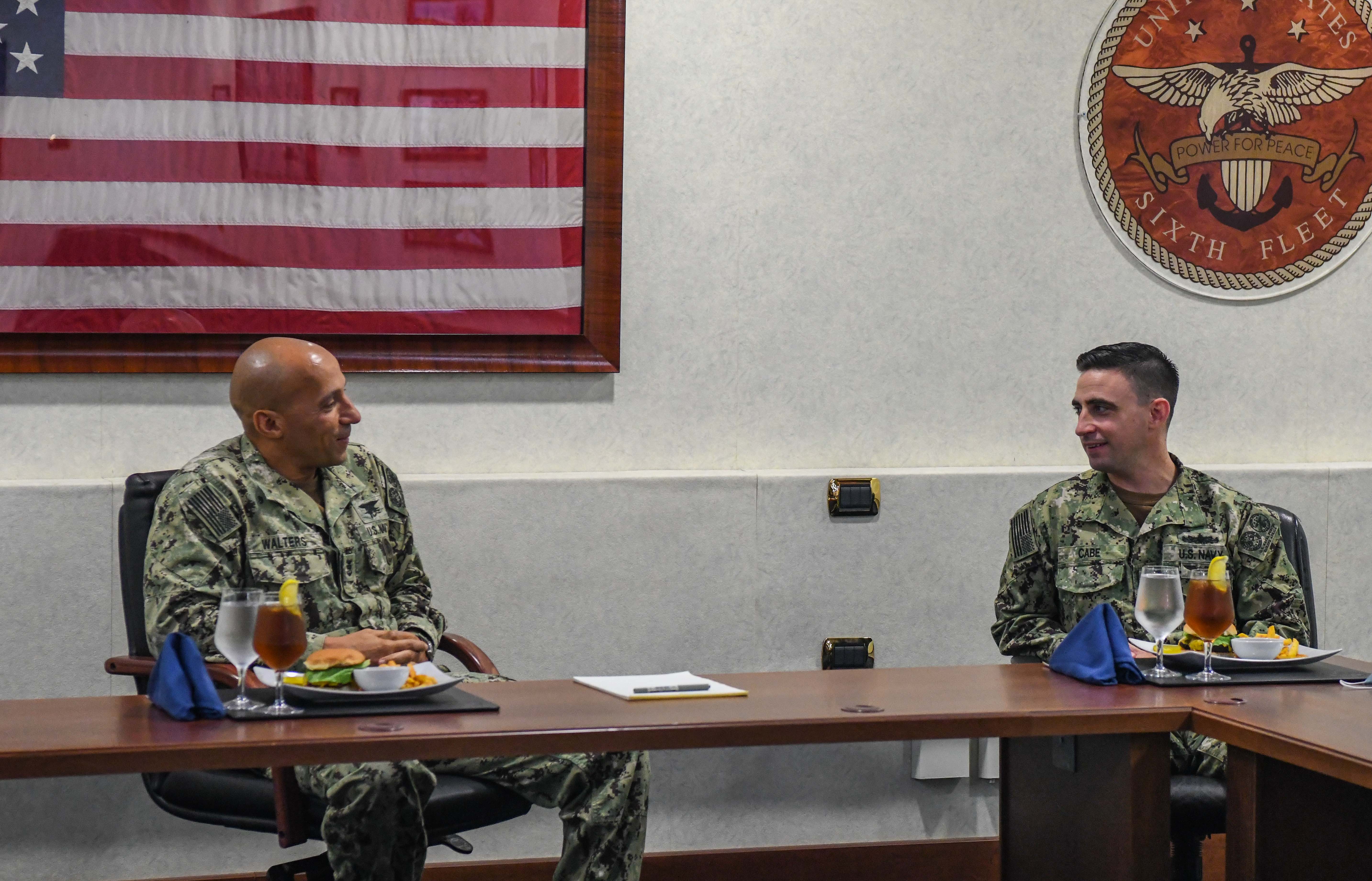 Fleet Master Chief Breaks Bread with the Best > U.S. Naval Forces ...